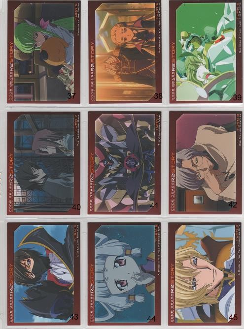 Code Geass R2 1rt Turn :: Mizuki's card land